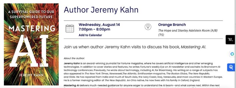 Jeremy Kahn on LinkedIn: #ai Jeremy Kahn on LinkedIn: #ai