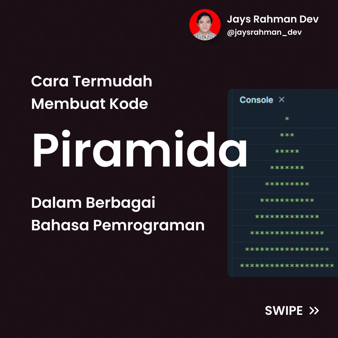Jays Rahman Elfaiz on LinkedIn: #cplusplus #java #javascript # ... Jays Rahman Elfaiz on LinkedIn: #cplusplus #java #javascript # ...