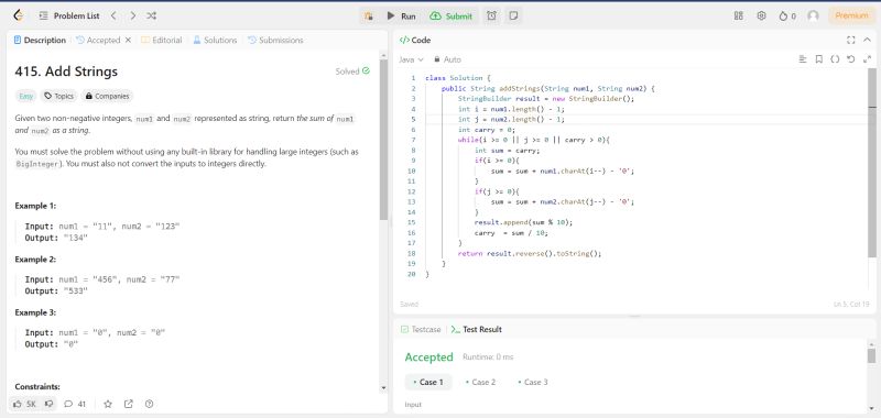 KALAI ARASAN on LinkedIn: #leetcode #java #coding #problemsolving #ai # ... KALAI ARASAN on LinkedIn: #leetcode #java #coding #problemsolving #ai # ...