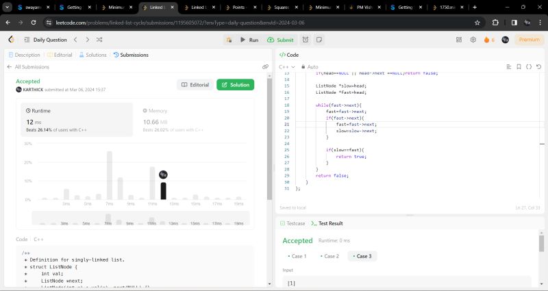 KARTHICK . on LinkedIn: #100daysleetcodechallenge #codejourney # ... KARTHICK . on LinkedIn: #100daysleetcodechallenge #codejourney # ...
