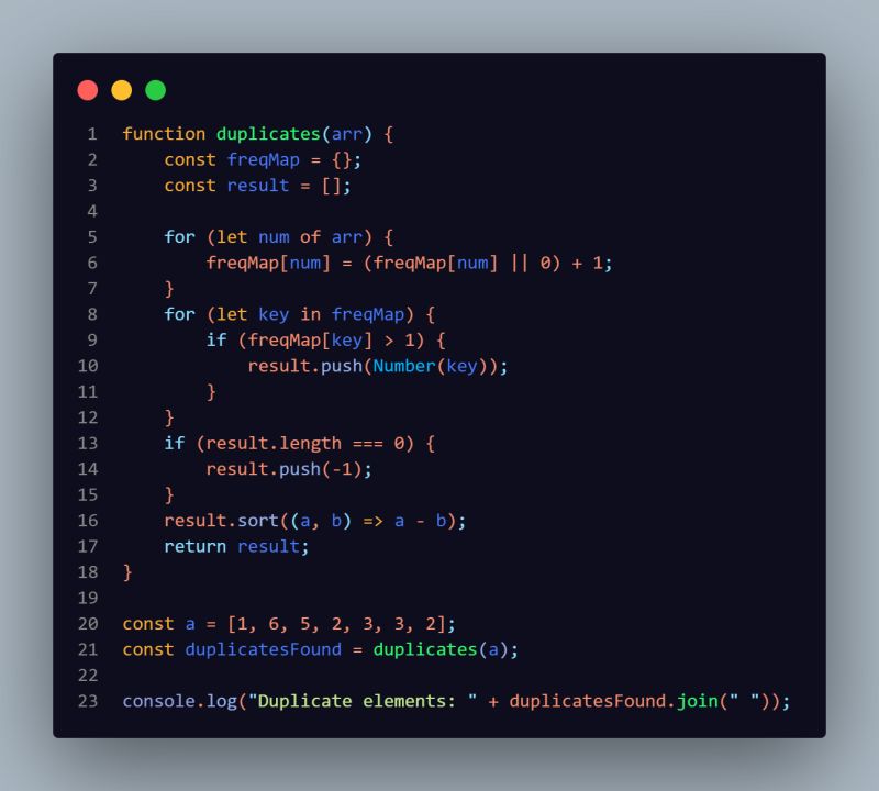Vaibhav Dhake on LinkedIn: #javascript #coding #algorithms #programming Vaibhav Dhake on LinkedIn: #javascript #coding #algorithms #programming