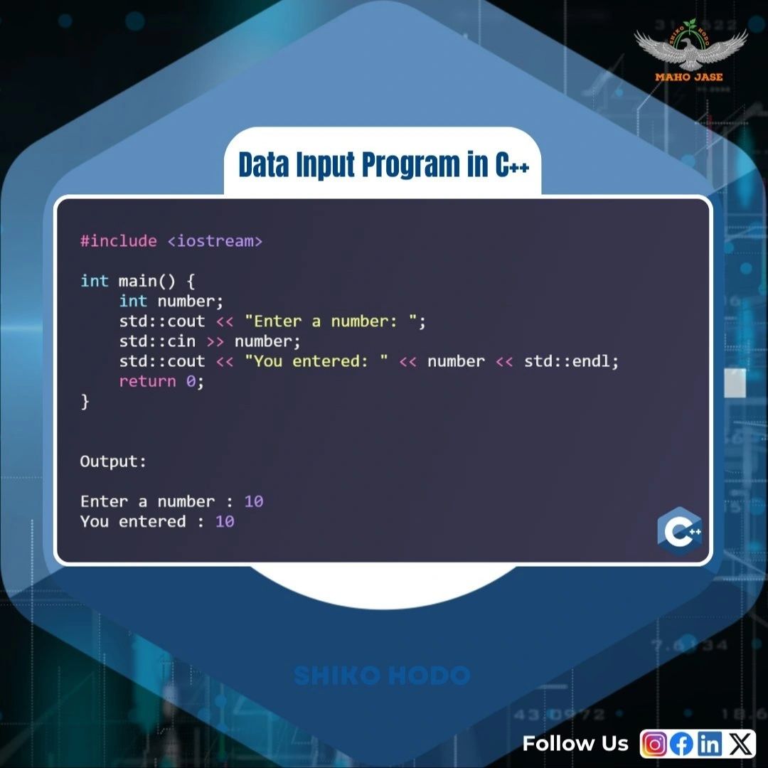 Maho Jase IT on LinkedIn: #cplusplus #programming #coding #learntocode ... Maho Jase IT on LinkedIn: #cplusplus #programming #coding #learntocode ...