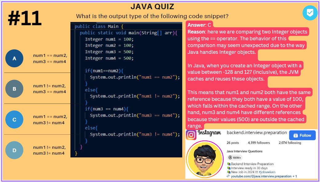 Java Interview Preparation . on LinkedIn: #java #javainterview # ... Java Interview Preparation . on LinkedIn: #java #javainterview # ...
