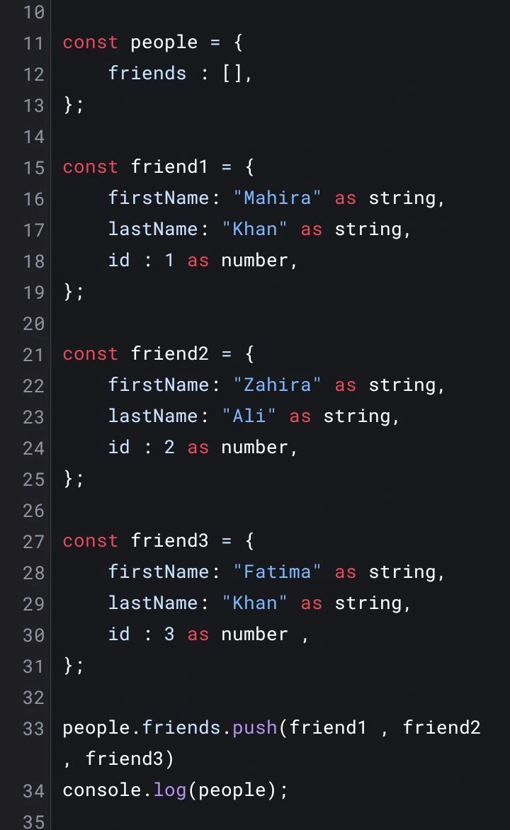 Maira Naeem on LinkedIn: #typescript #objectorientedprogramming # ... Maira Naeem on LinkedIn: #typescript #objectorientedprogramming # ...