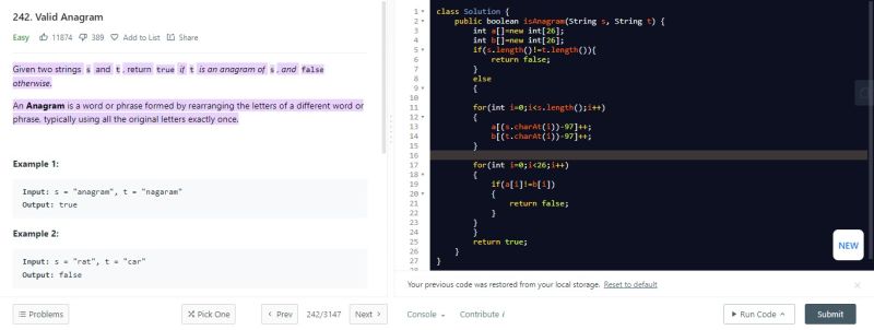 Anubha Chouhan on LinkedIn: #dsa #problemsolving #leetcode Anubha Chouhan on LinkedIn: #dsa #problemsolving #leetcode