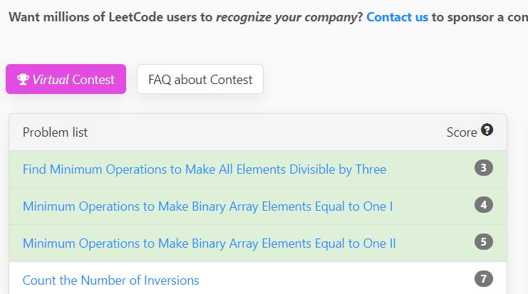 Vishesh Jindal on LinkedIn: #leetcode #contest #problemsolving #coding ... Vishesh Jindal on LinkedIn: #leetcode #contest #problemsolving #coding ...