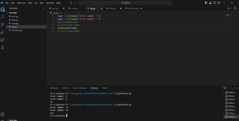 Learned about various operators in Python | Baig Irfan posted on the ... Learned about various operators in Python | Baig Irfan posted on the ...