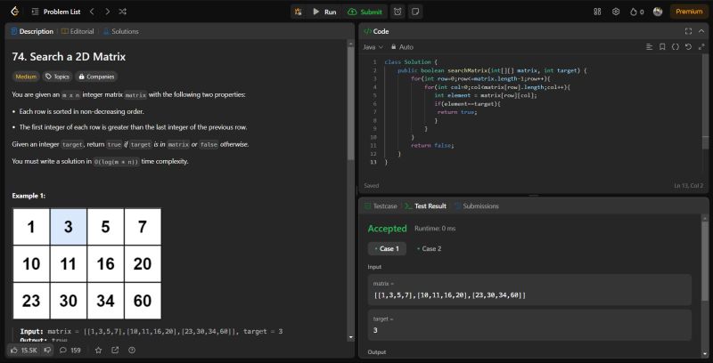 Day 59 of #problemsolving on LeetCode | ARULMURUGAN N posted on the ... Day 59 of #problemsolving on LeetCode | ARULMURUGAN N posted on the ...