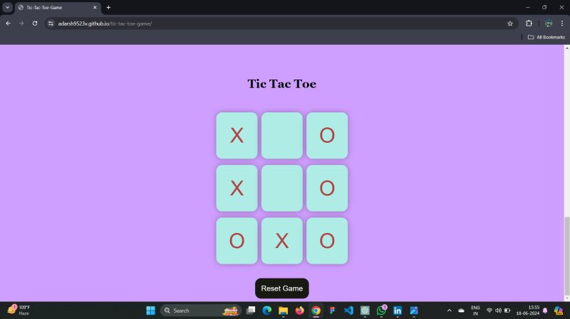 ADARSH VERMA on LinkedIn: #javascript #webdevelopment #tictactoe # ... ADARSH VERMA on LinkedIn: #javascript #webdevelopment #tictactoe # ...