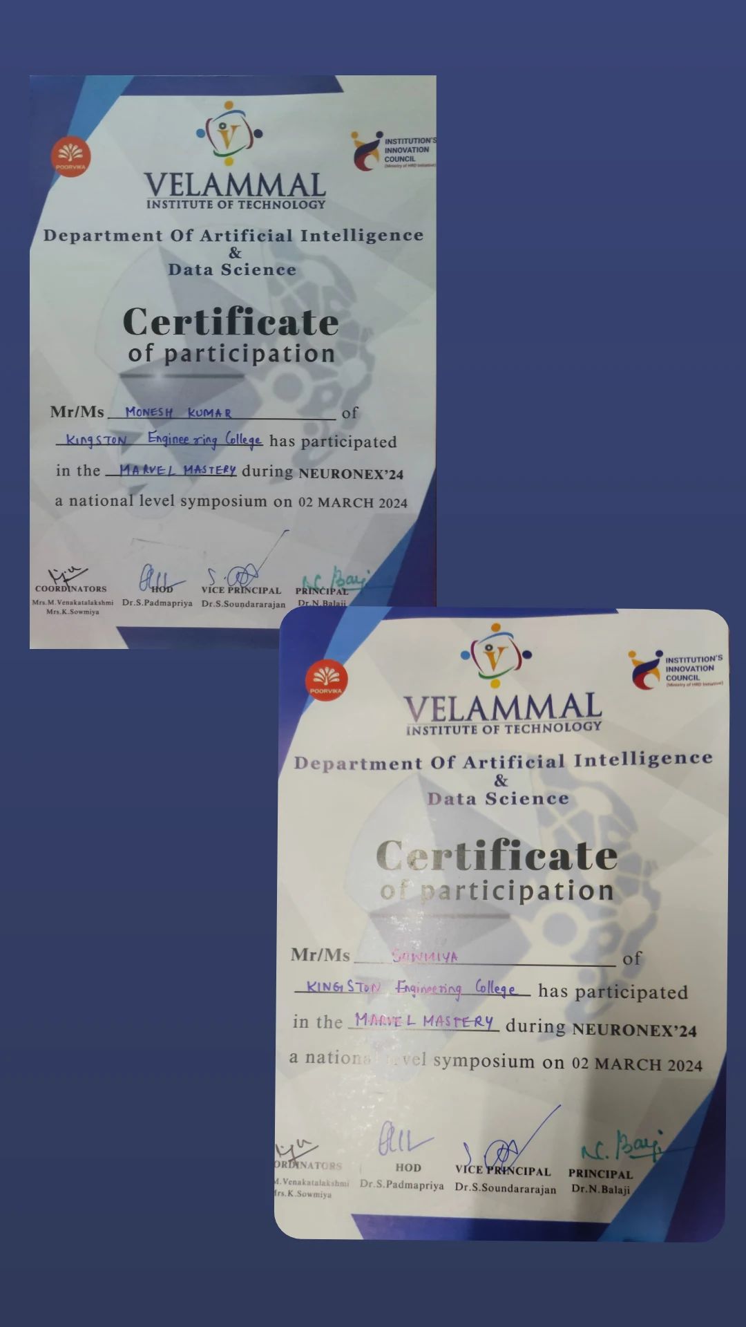 SOWMIYA G on LinkedIn: Grateful for the opportunity to participate in ... SOWMIYA G on LinkedIn: Grateful for the opportunity to participate in ...