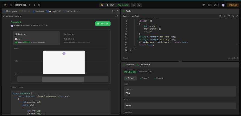 Shajitha S on LinkedIn: #leetcode #leetcodechallenge #problemsolving Shajitha S on LinkedIn: #leetcode #leetcodechallenge #problemsolving