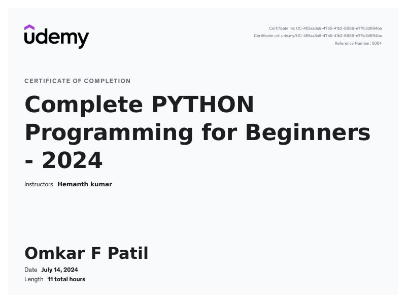 Omkar Patil on LinkedIn: #udemy Omkar Patil on LinkedIn: #udemy