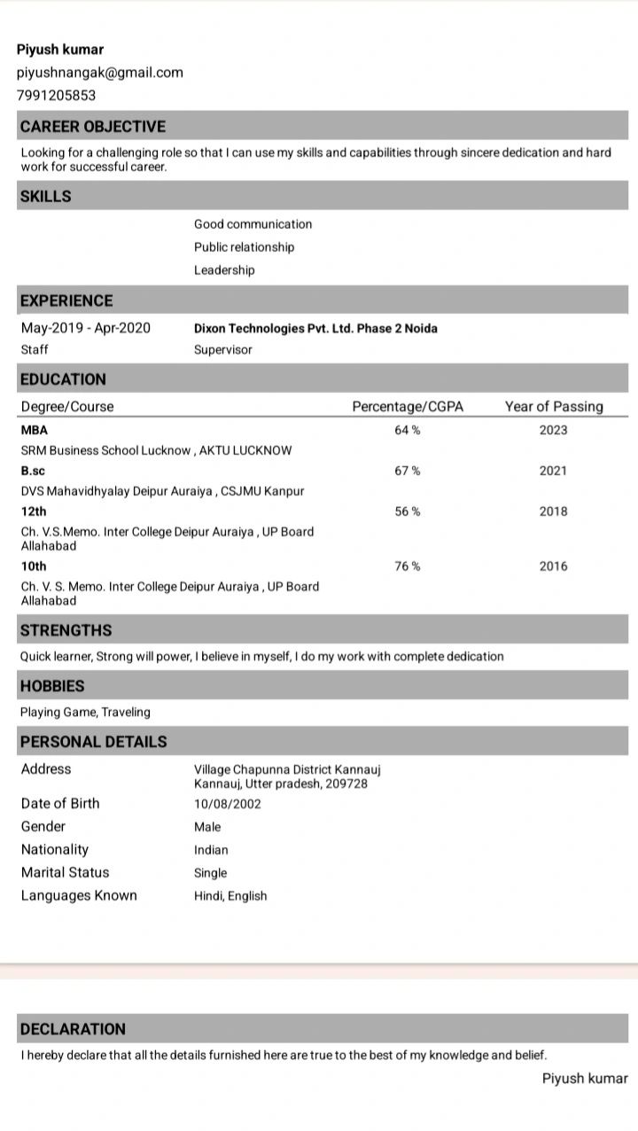 piyush sagar on LinkedIn: Dear, sir &mam I am piyush kumar I have ... piyush sagar on LinkedIn: Dear, sir &mam I am piyush kumar I have ...