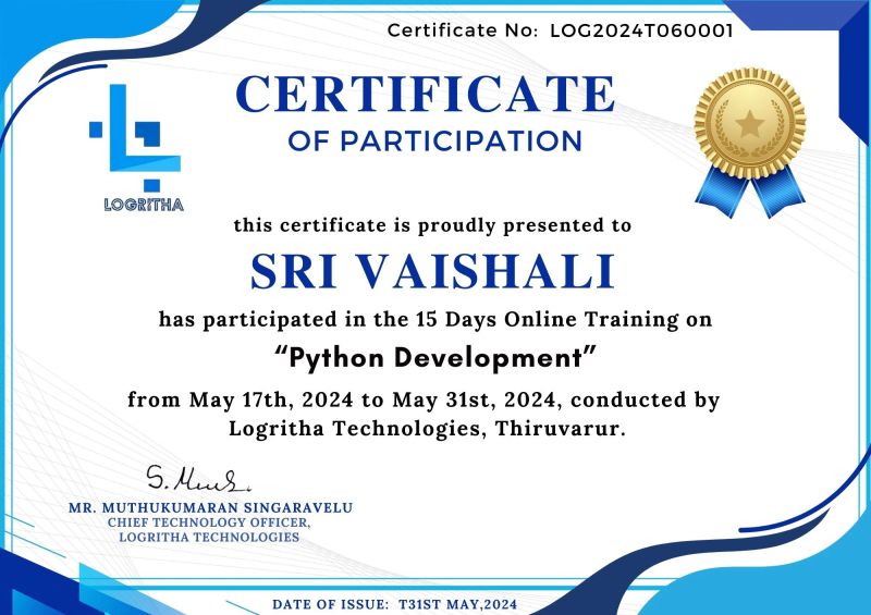 Sri vaishali on LinkedIn: Hello connections!!!! Exciting news to share ... Sri vaishali on LinkedIn: Hello connections!!!! Exciting news to share ...