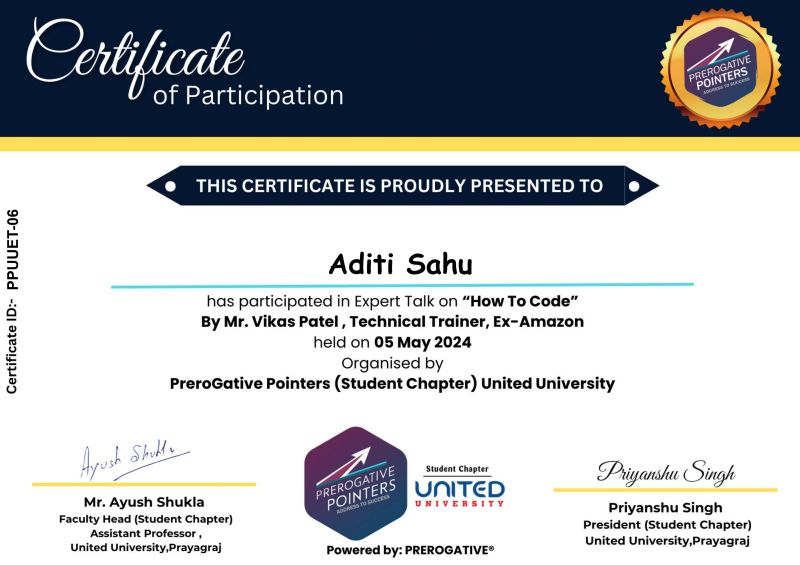 Aditi Sahu on LinkedIn: #coding #programming #prerogativepointers # ... Aditi Sahu on LinkedIn: #coding #programming #prerogativepointers # ...