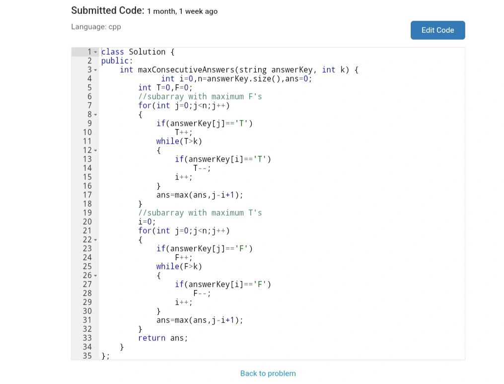 Abhay Shukla on LinkedIn: #leetcode #codinginterview #problemsolving # ... Abhay Shukla on LinkedIn: #leetcode #codinginterview #problemsolving # ...