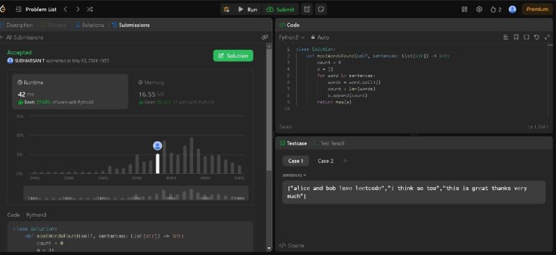 Sudharsan T on LinkedIn: #leetcode #python #algorithm #stringparsing # ... Sudharsan T on LinkedIn: #leetcode #python #algorithm #stringparsing # ...