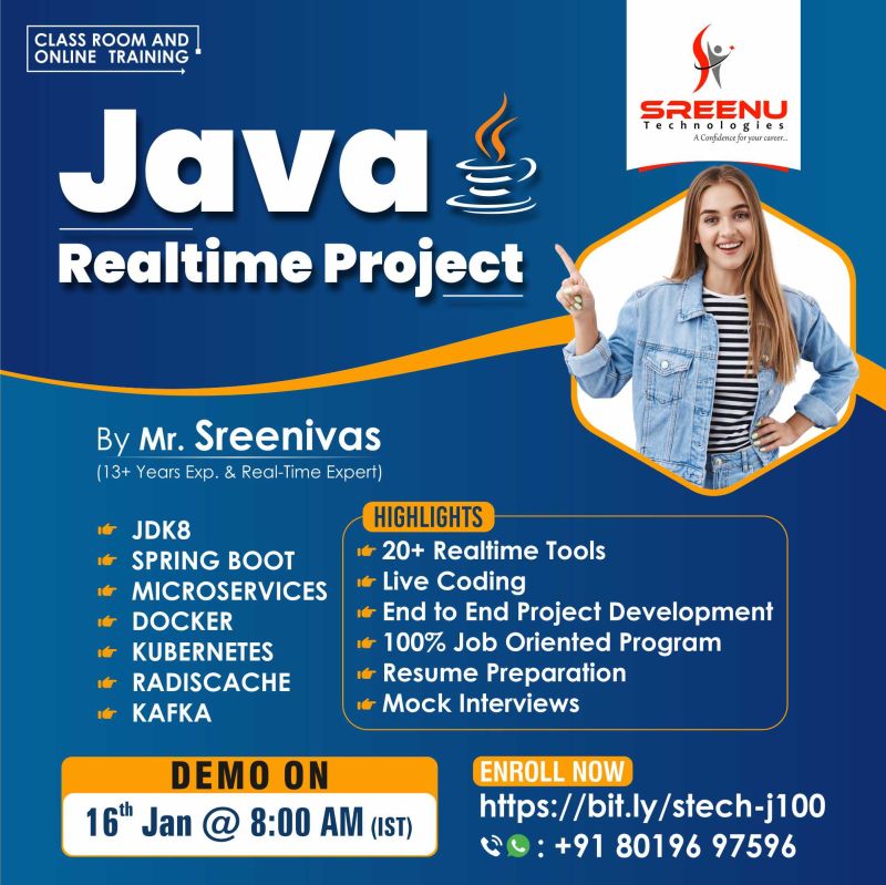 Sreenu Technologies on LinkedIn: #java #realtime #project #fullstack # ... Sreenu Technologies on LinkedIn: #java #realtime #project #fullstack # ...