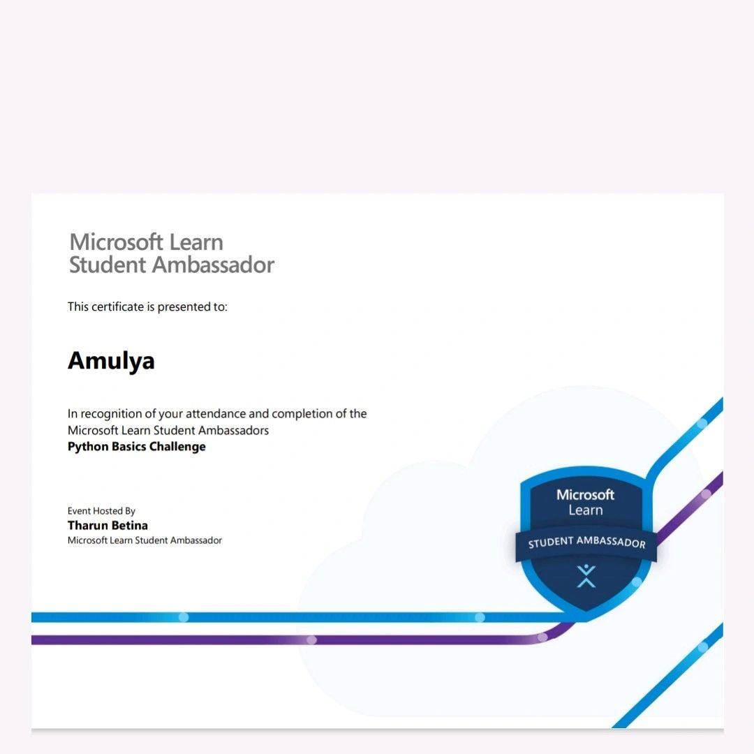 Amulya Navuri posted on LinkedIn Amulya Navuri posted on LinkedIn