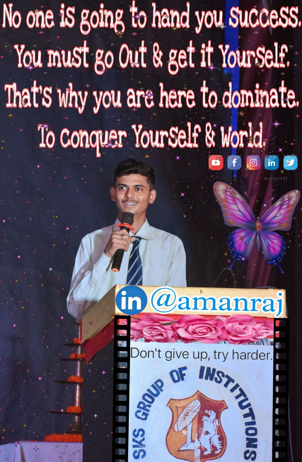 Aman Raj on LinkedIn: #connections #motivationalspeaker #growthmindset ... Aman Raj on LinkedIn: #connections #motivationalspeaker #growthmindset ...