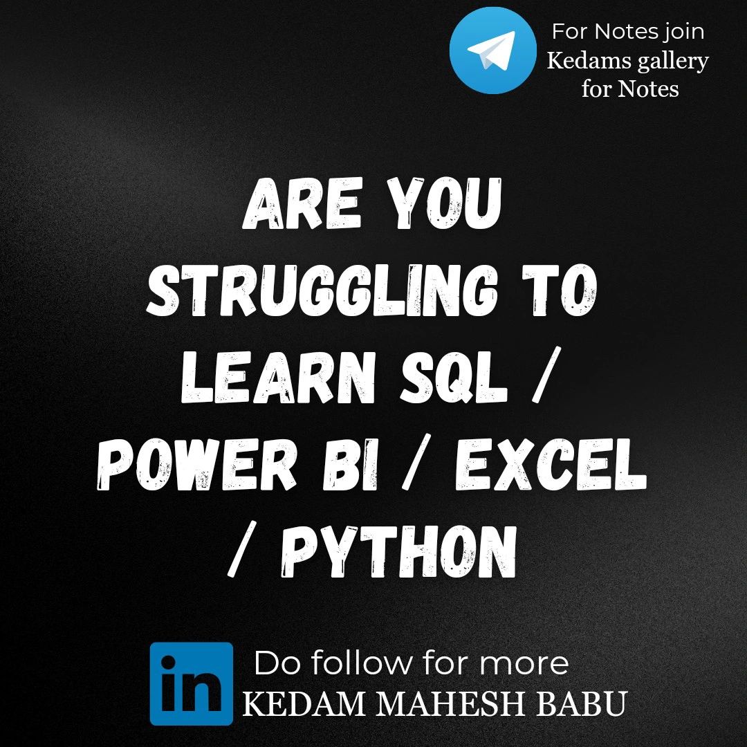 mahesh Babu on LinkedIn: #sql #sqlqueries #sqldeveloper #powerbi # ... mahesh Babu on LinkedIn: #sql #sqlqueries #sqldeveloper #powerbi # ...