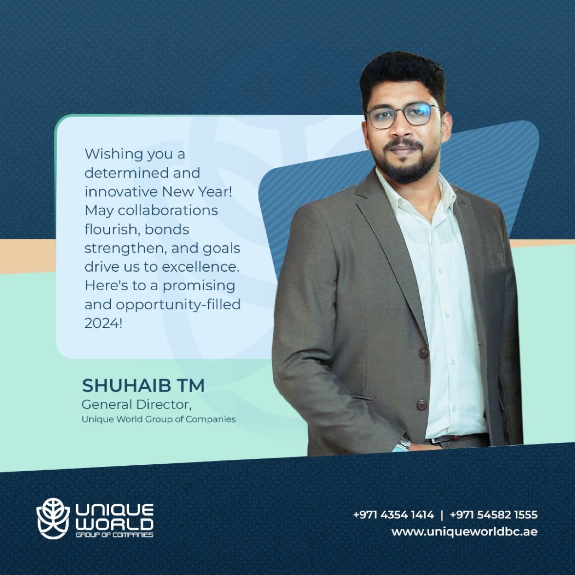 Unique World Group of Companies on LinkedIn: Message from our GM ... Unique World Group of Companies on LinkedIn: Message from our GM ...