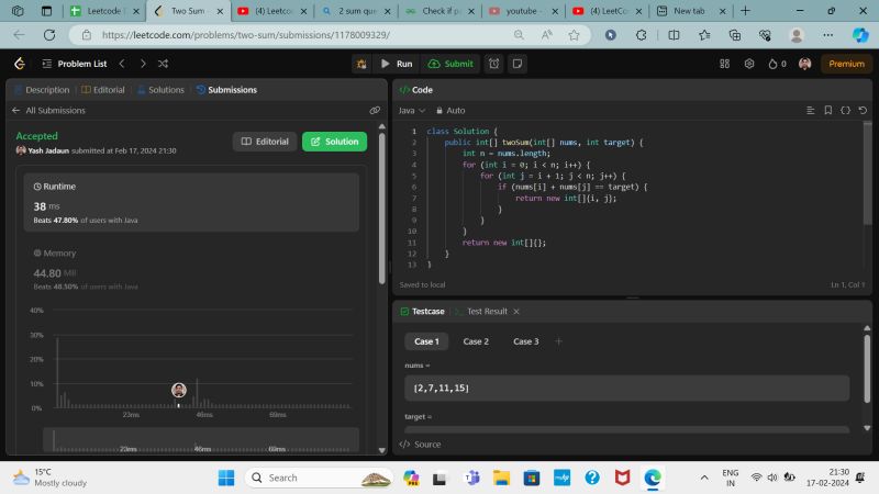 YASH JADAUN on LinkedIn: #leetcodechallenge #leetcodechallenge # ... YASH JADAUN on LinkedIn: #leetcodechallenge #leetcodechallenge # ...