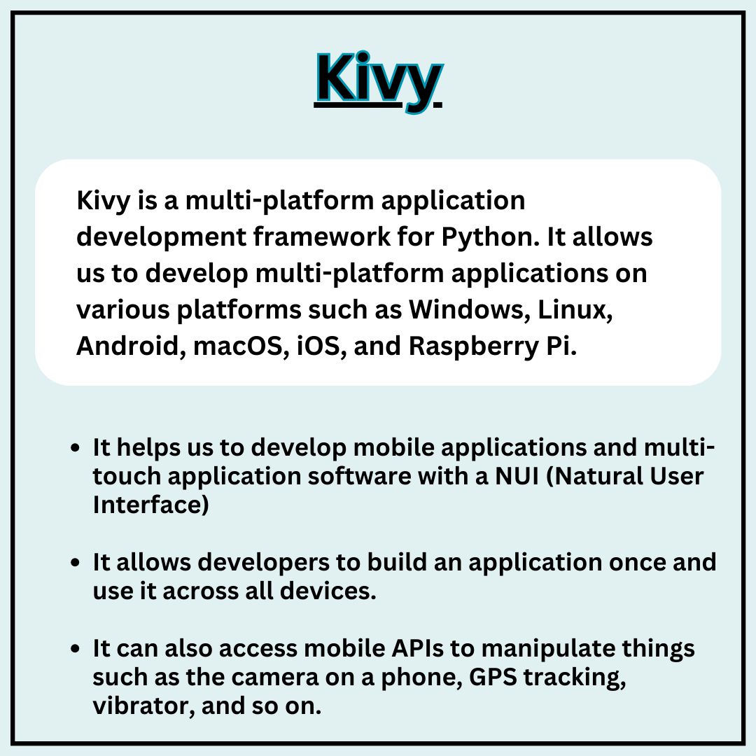Tpoint Tech on LinkedIn: #kivy #pandas #numpy #tkinter #programming Tpoint Tech on LinkedIn: #kivy #pandas #numpy #tkinter #programming