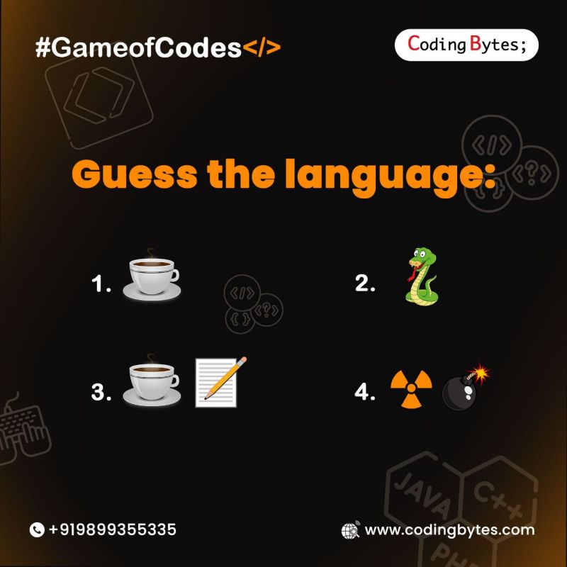 Coding Bytes on LinkedIn: #coding #codingbytes #codingbytesquiz # ... Coding Bytes on LinkedIn: #coding #codingbytes #codingbytesquiz # ...