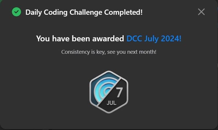 KanaK B Pandey on LinkedIn: #leetcode #dccjuly #webdevelopment #mern # ... KanaK B Pandey on LinkedIn: #leetcode #dccjuly #webdevelopment #mern # ...