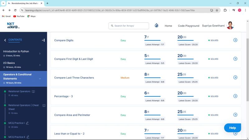 Supriya Gowthami Kundam on LinkedIn: #day #python #nxtwave #ccbp Supriya Gowthami Kundam on LinkedIn: #day #python #nxtwave #ccbp