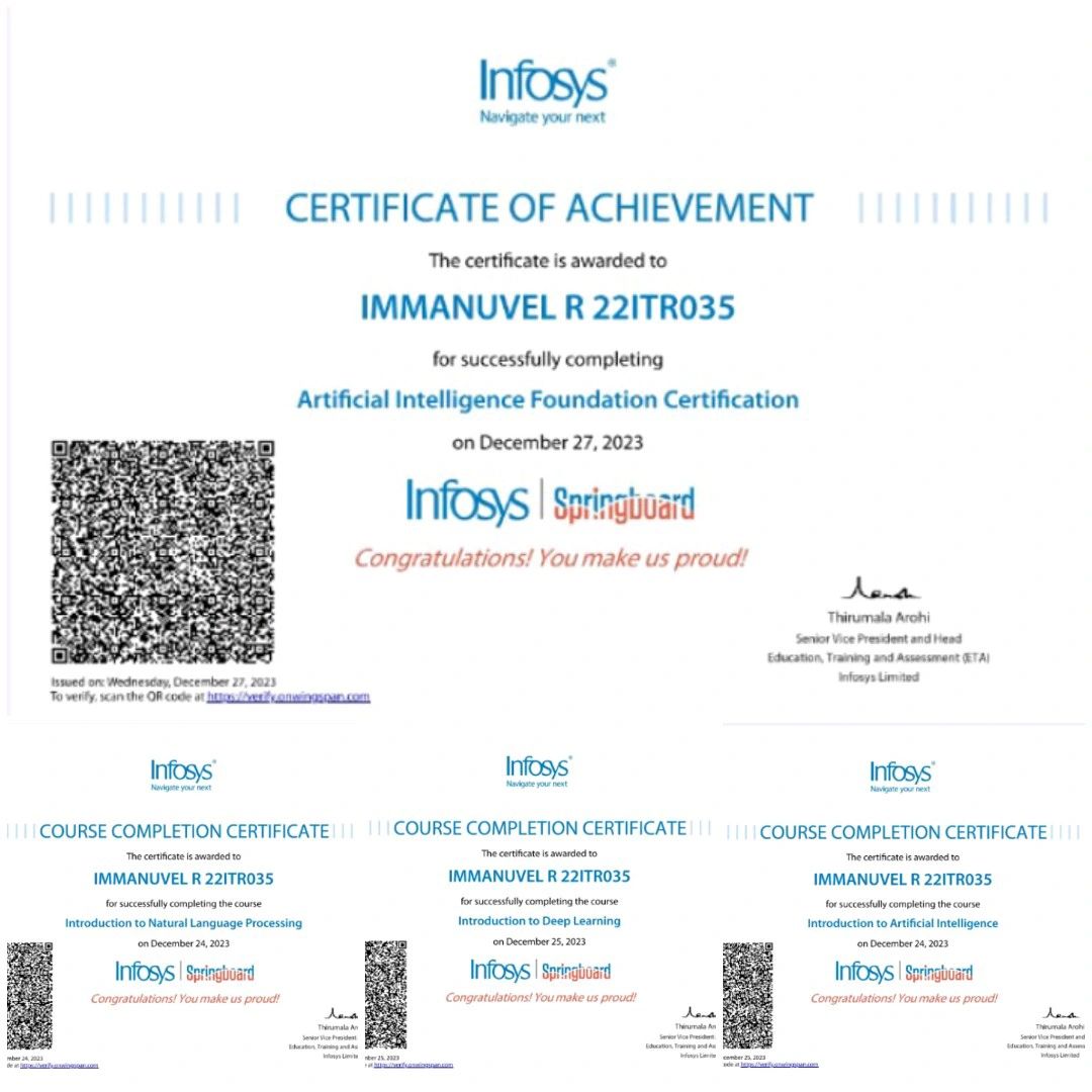 Immanuvel R on LinkedIn: #artificialintelligence #deeplearning #nlp # ... Immanuvel R on LinkedIn: #artificialintelligence #deeplearning #nlp # ...