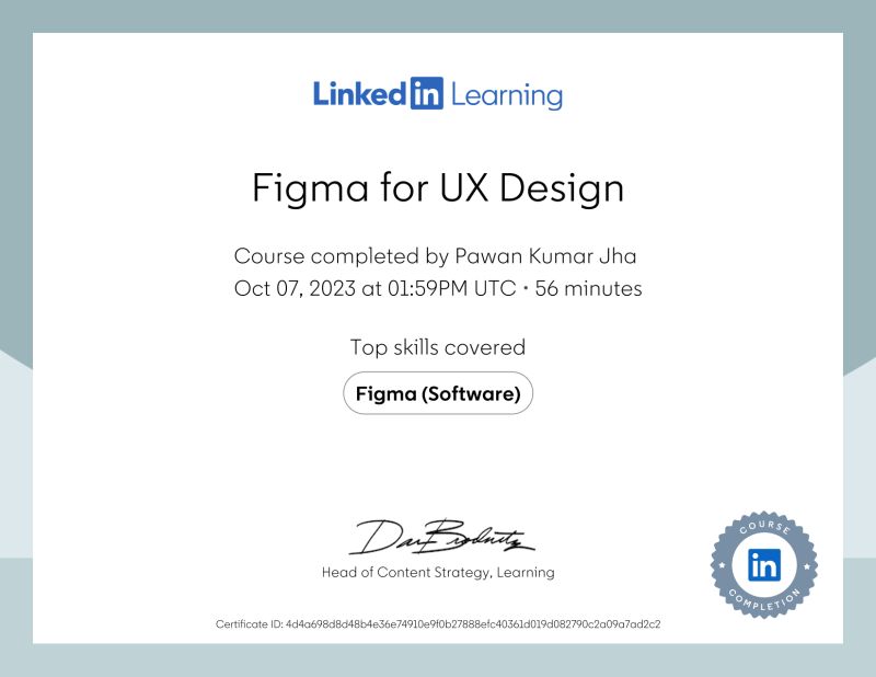 Pawan Kumar Jha on LinkedIn: Certificate of Completion Pawan Kumar Jha on LinkedIn: Certificate of Completion
