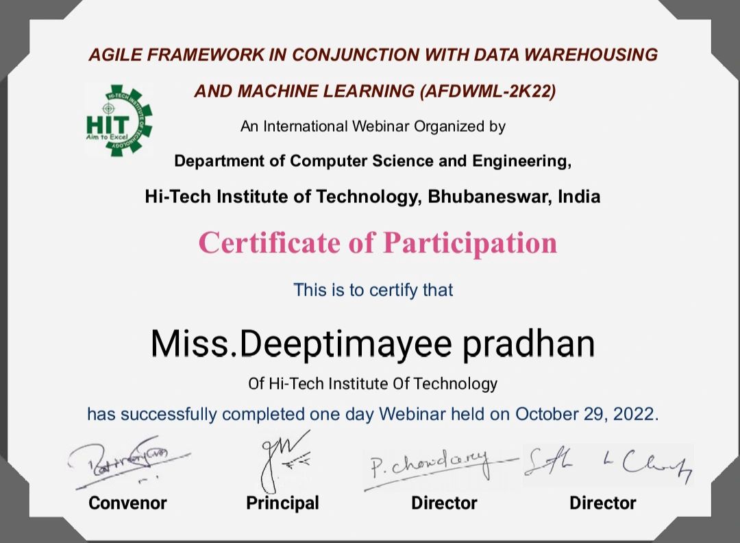 Deeptimayee Pradhan posted on LinkedIn Deeptimayee Pradhan posted on LinkedIn