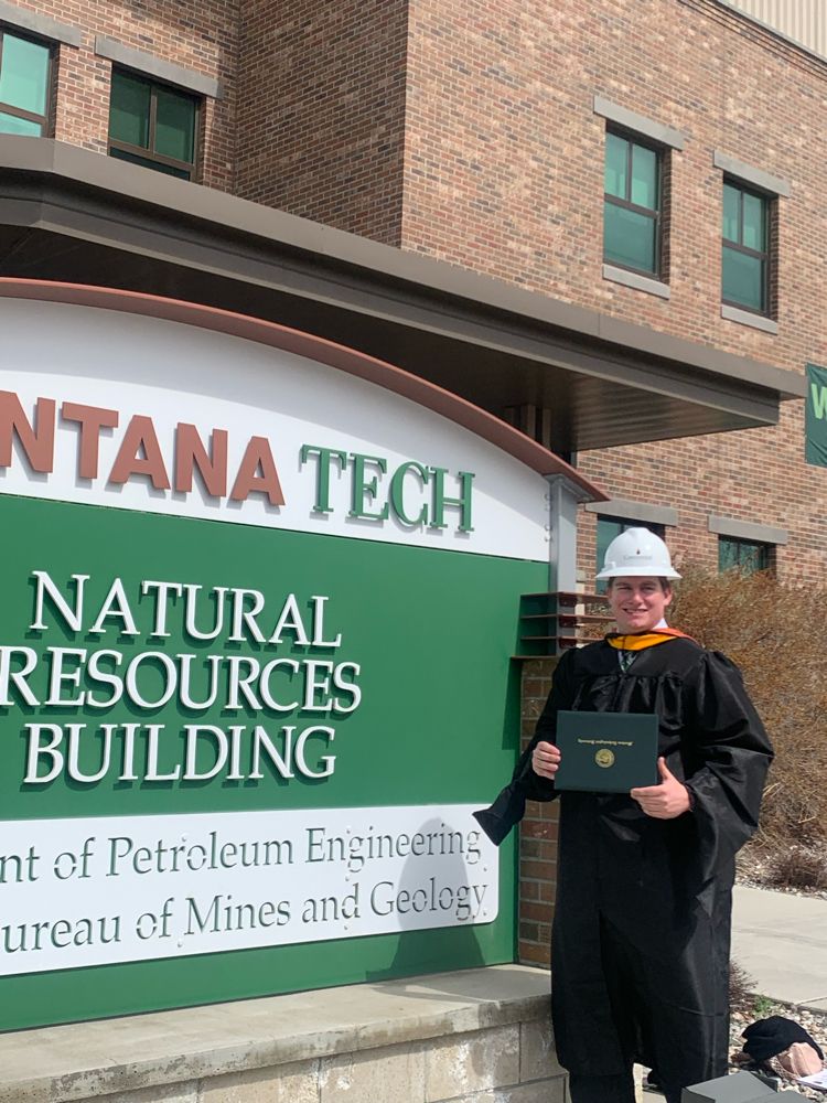 Montana Tech - Petroleum Engineering on LinkedIn: Congratulations, Robb! Montana Tech - Petroleum Engineering on LinkedIn: Congratulations, Robb!