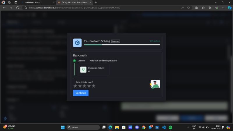Dhruv Talwar on LinkedIn: #coding #codechef #dsa #c #learningjourney # ... Dhruv Talwar on LinkedIn: #coding #codechef #dsa #c #learningjourney # ...
