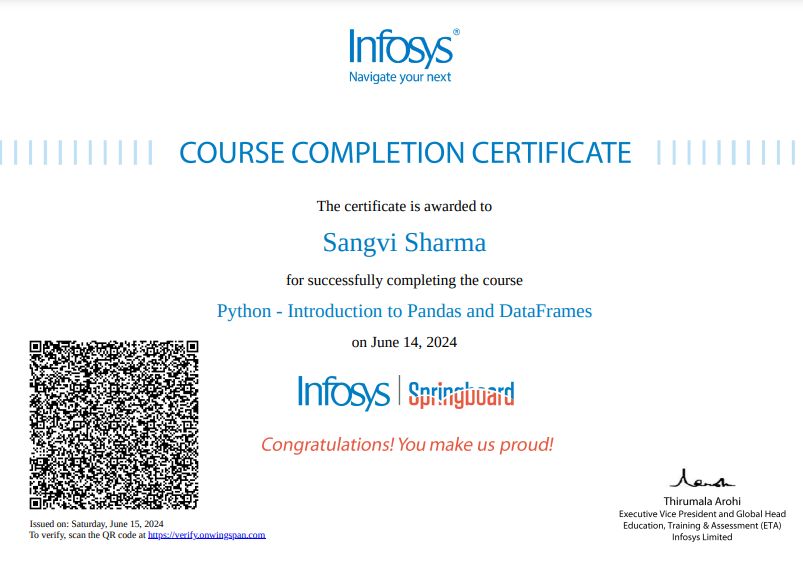 Sangvi Sharma on LinkedIn: #python #datascience #numpy #pandas # ... Sangvi Sharma on LinkedIn: #python #datascience #numpy #pandas # ...