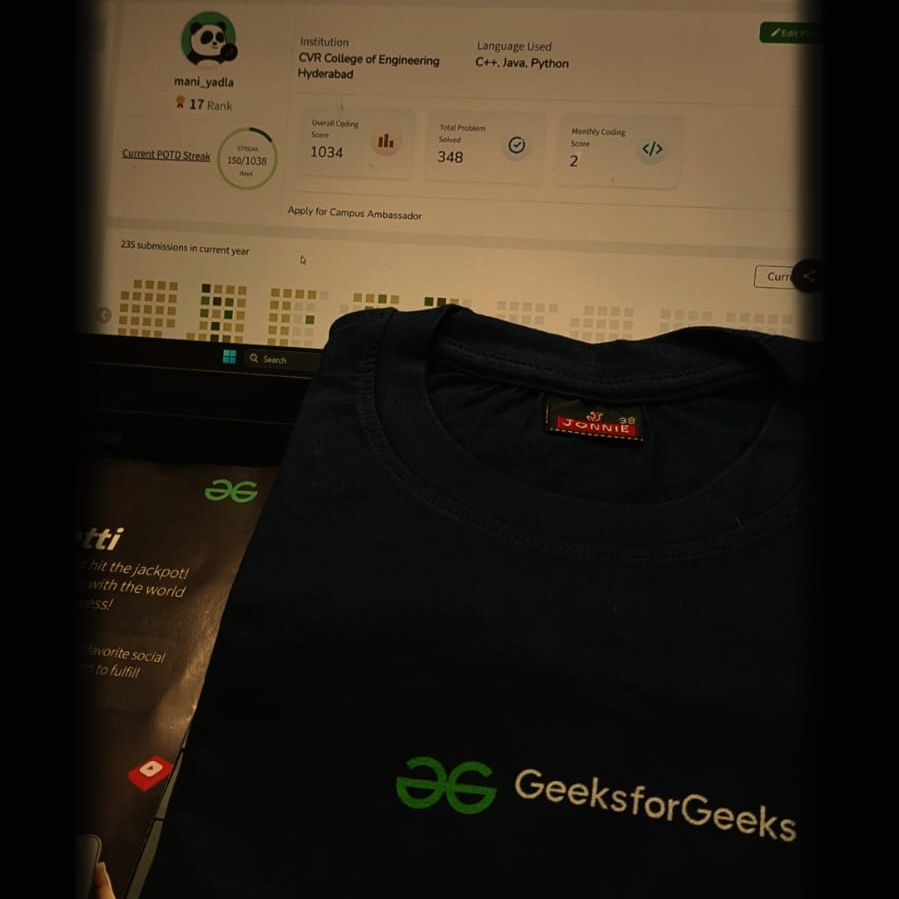 Mani Yadla on LinkedIn: #potdchallenge #dsa #potd #gfg #codingchallenge ... Mani Yadla on LinkedIn: #potdchallenge #dsa #potd #gfg #codingchallenge ...