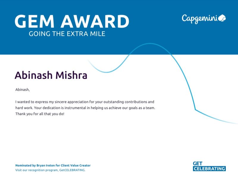 abinash mishra on LinkedIn: Always feels good when your hard work and ... abinash mishra on LinkedIn: Always feels good when your hard work and ...