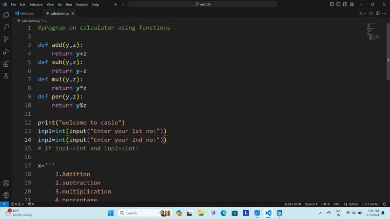 Bhupathi Nithish on LinkedIn: #task23 #pythonprogramming Bhupathi Nithish on LinkedIn: #task23 #pythonprogramming