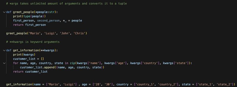 Karan Gupta on LinkedIn: #python #dataengineering #args #kwargs Karan Gupta on LinkedIn: #python #dataengineering #args #kwargs