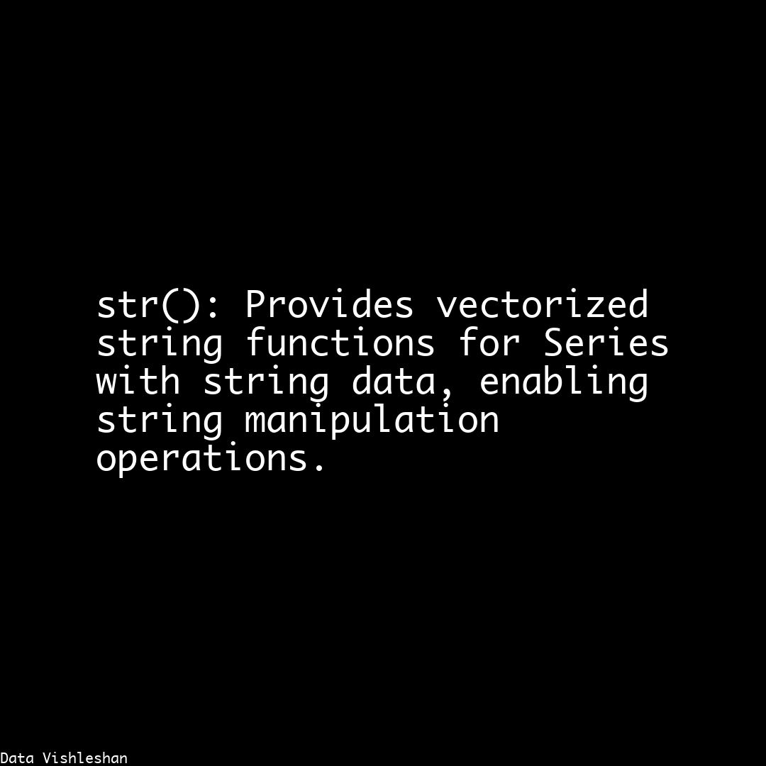 Data Vishleshan on LinkedIn: #pandas #python #dataanalytics #str Data Vishleshan on LinkedIn: #pandas #python #dataanalytics #str