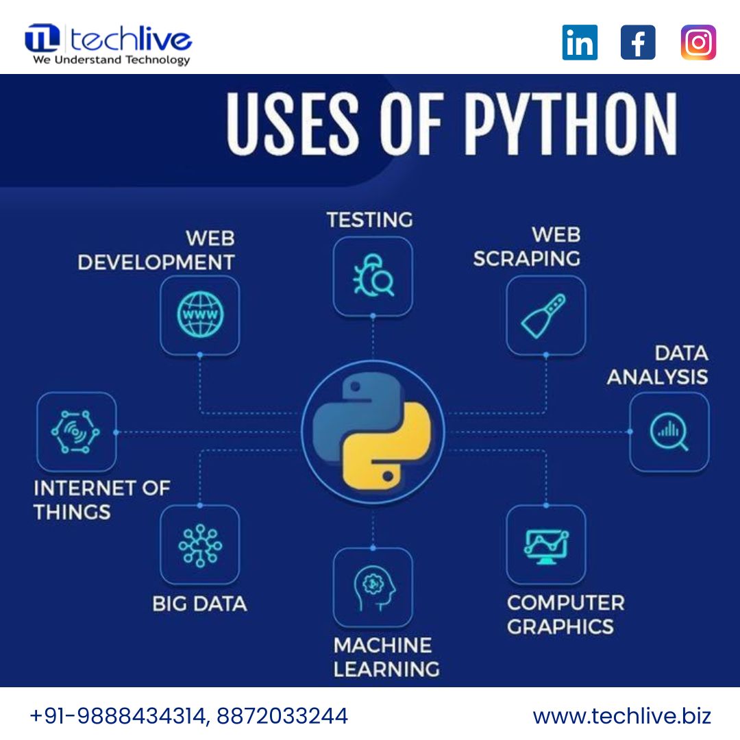 TECHLIVE SOLUTIONS on LinkedIn: #pythonprogramming #learnpython # ... TECHLIVE SOLUTIONS on LinkedIn: #pythonprogramming #learnpython # ...