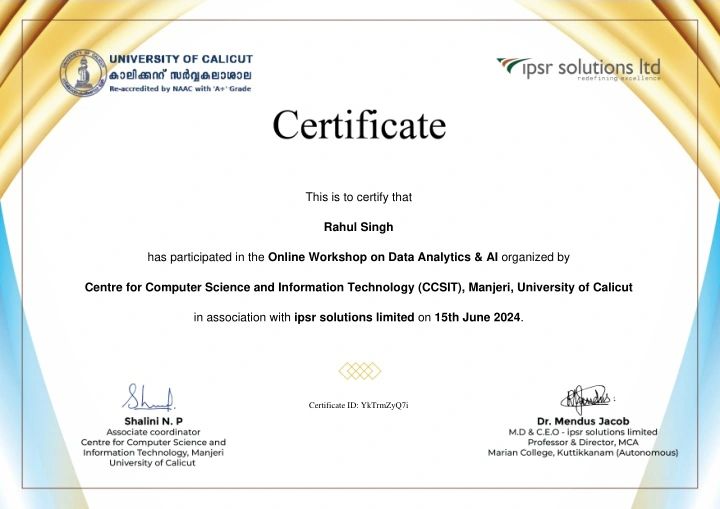 Rahul Singh on LinkedIn: #ccsit #dataanalytics #ai #webinar #learning # ... Rahul Singh on LinkedIn: #ccsit #dataanalytics #ai #webinar #learning # ...