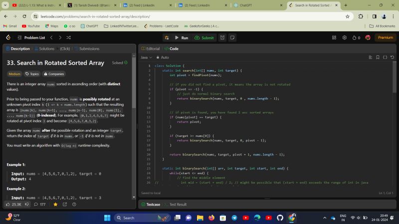 Tanish Dwivedi on LinkedIn: #365daysofcode #codingchallenge #algorithm ... Tanish Dwivedi on LinkedIn: #365daysofcode #codingchallenge #algorithm ...