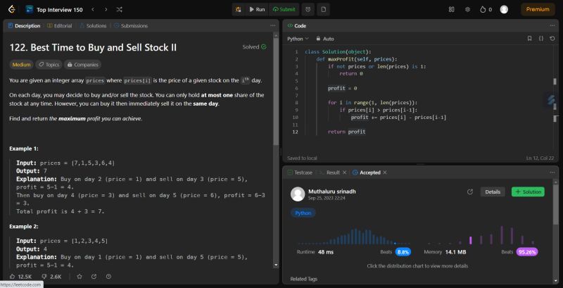 Srinadh Muthaluru on LinkedIn: #100daysofcodechallenge #leetcode # ... Srinadh Muthaluru on LinkedIn: #100daysofcodechallenge #leetcode # ...