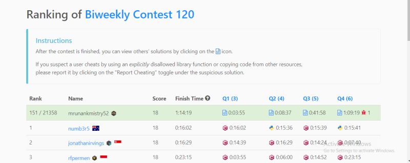 Mrunank Mistry on LinkedIn: #leetcode #algorithms # ... Mrunank Mistry on LinkedIn: #leetcode #algorithms # ...