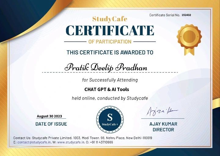 Pratik Pradhan on LinkedIn: #ai #artificialintelligence #chatgpt # ... Pratik Pradhan on LinkedIn: #ai #artificialintelligence #chatgpt # ...