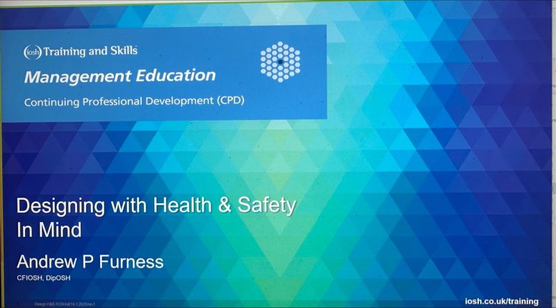 Wayne Jones CMIOSH CMaPS on LinkedIn: #iosh #designsafety # ... Wayne Jones CMIOSH CMaPS on LinkedIn: #iosh #designsafety # ...