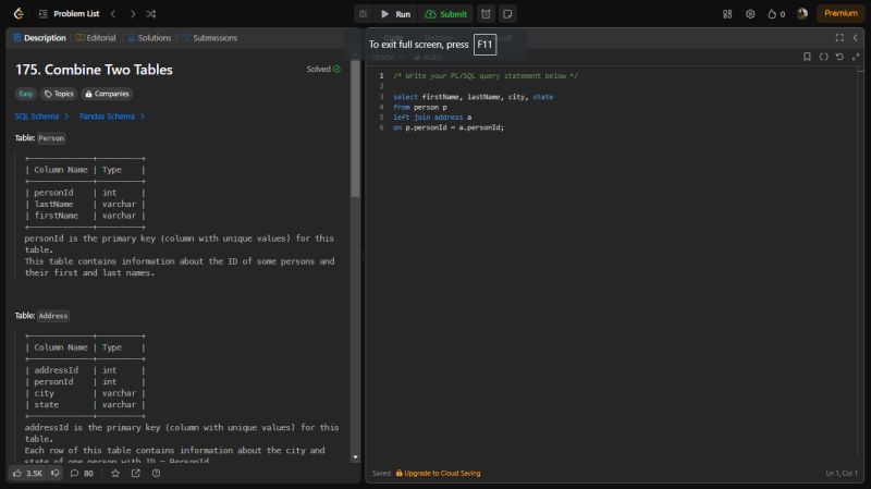 Udit Namdev on LinkedIn: #day #letsdowithsql #sql #datascience # ... Udit Namdev on LinkedIn: #day #letsdowithsql #sql #datascience # ...